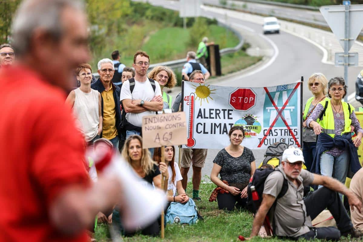 Manifestation contre l'autoroute A69 : entre 5 000 et 10 000 manifestants, deux entreprises ...